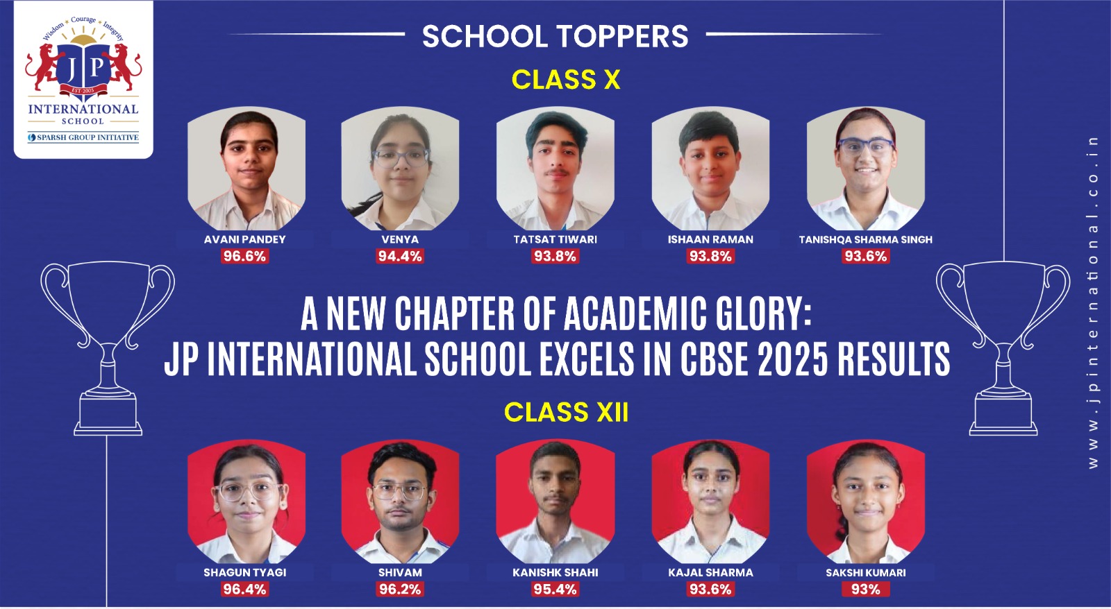 A New Chapter of Academic Glory JP International School Excels in CBSE ...